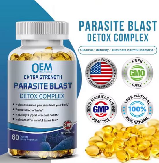 Capsule Parasites Blast Detox Complex – Vorcela